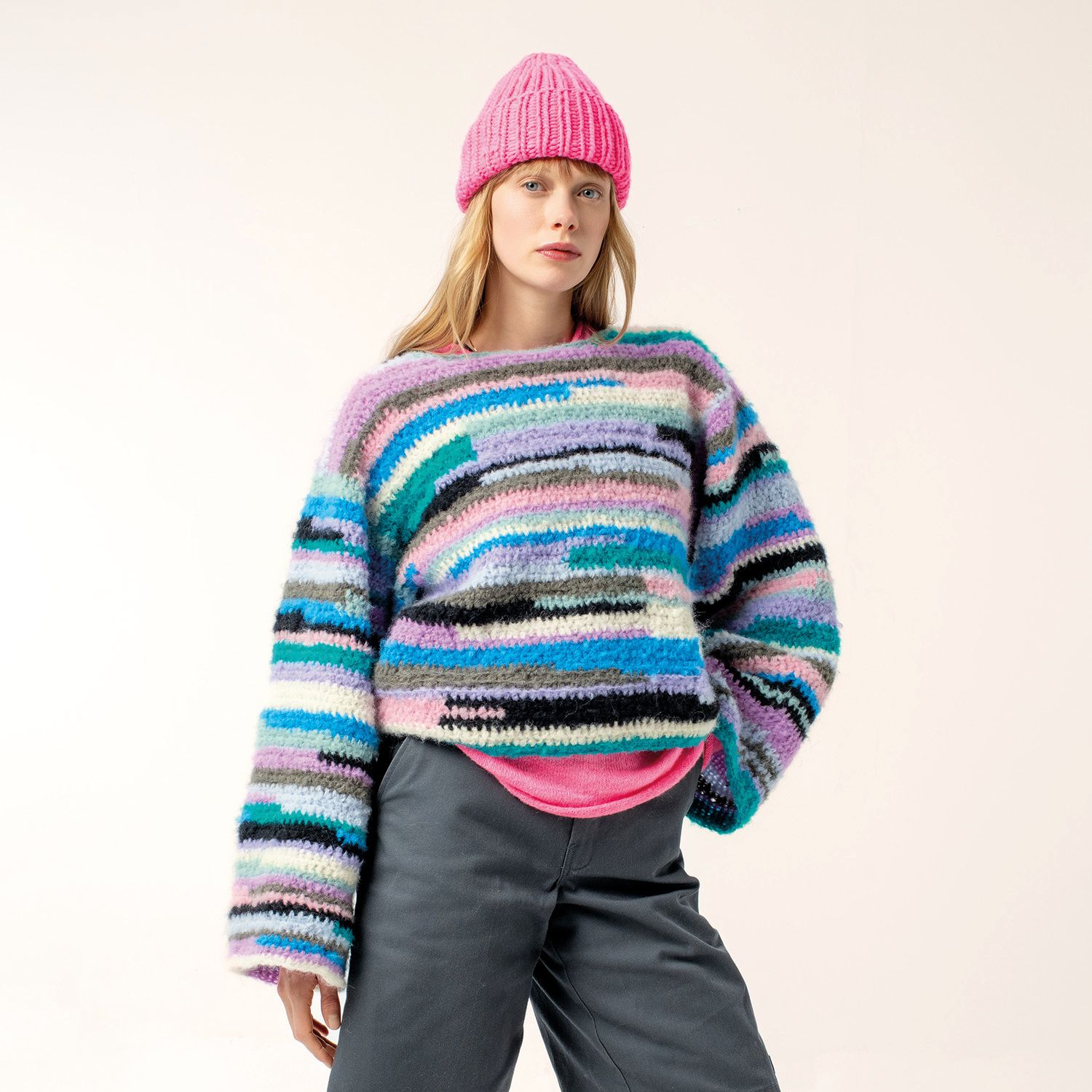 Häkelanleitung Pullover aus Fashion Light Luxury | KA01093